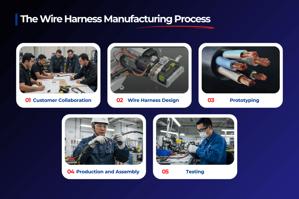 5-Step Wire Harness Manufacturing Process - SHS Technology - Global ...